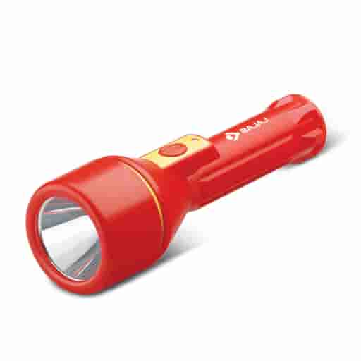 Bajaj Raftaar Max 1.5W Rechargeable Torch | Ant Mascot