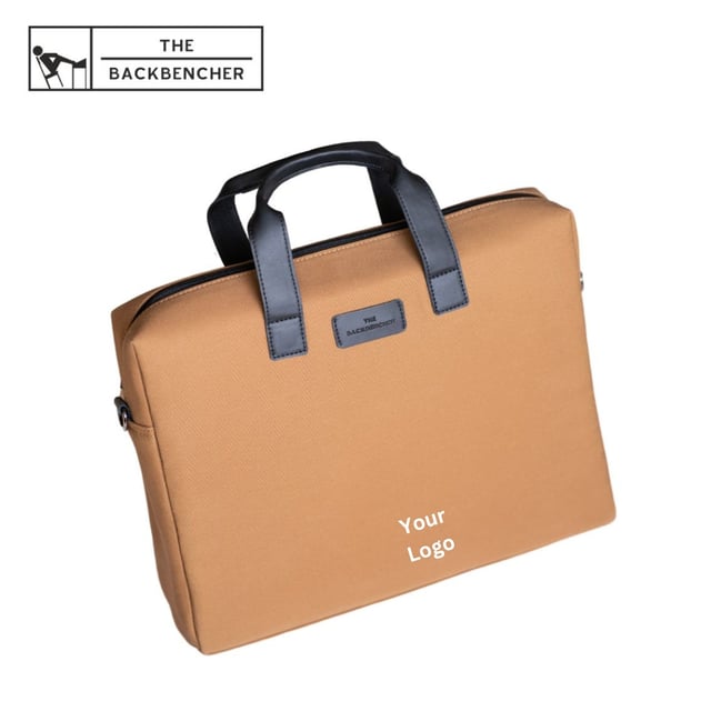 Backbencher Khaki Chester Laptop Bag | Ant Mascot